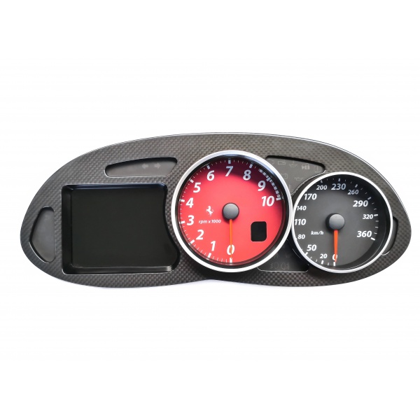 Ferrari 599 GTB GTBS CARBON TACHO KOMBIINSTRUMENT COMPLETE INSTRUMENT ...