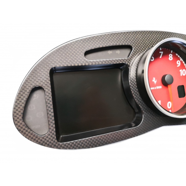 Ferrari 599 GTB GTBS CARBON TACHO KOMBIINSTRUMENT COMPLETE INSTRUMENT ...